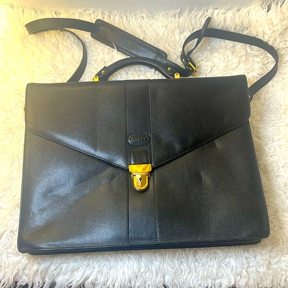 Bally | Bags | Vintage Bally Leather Briefcase Mens | Poshmark